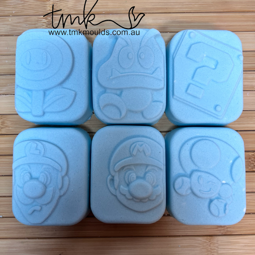 Mario & Luigi Cubes (Vacuum Form Mould) – TMK Moulds